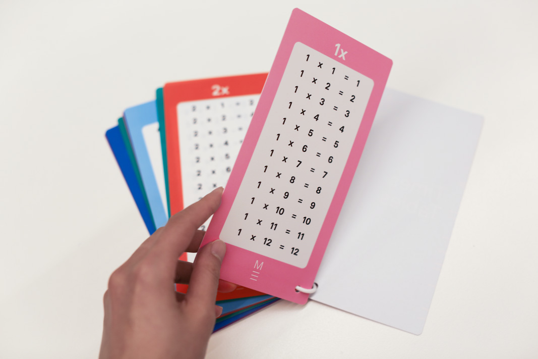 Times Tables Card Fan - Matrix Bookshop
